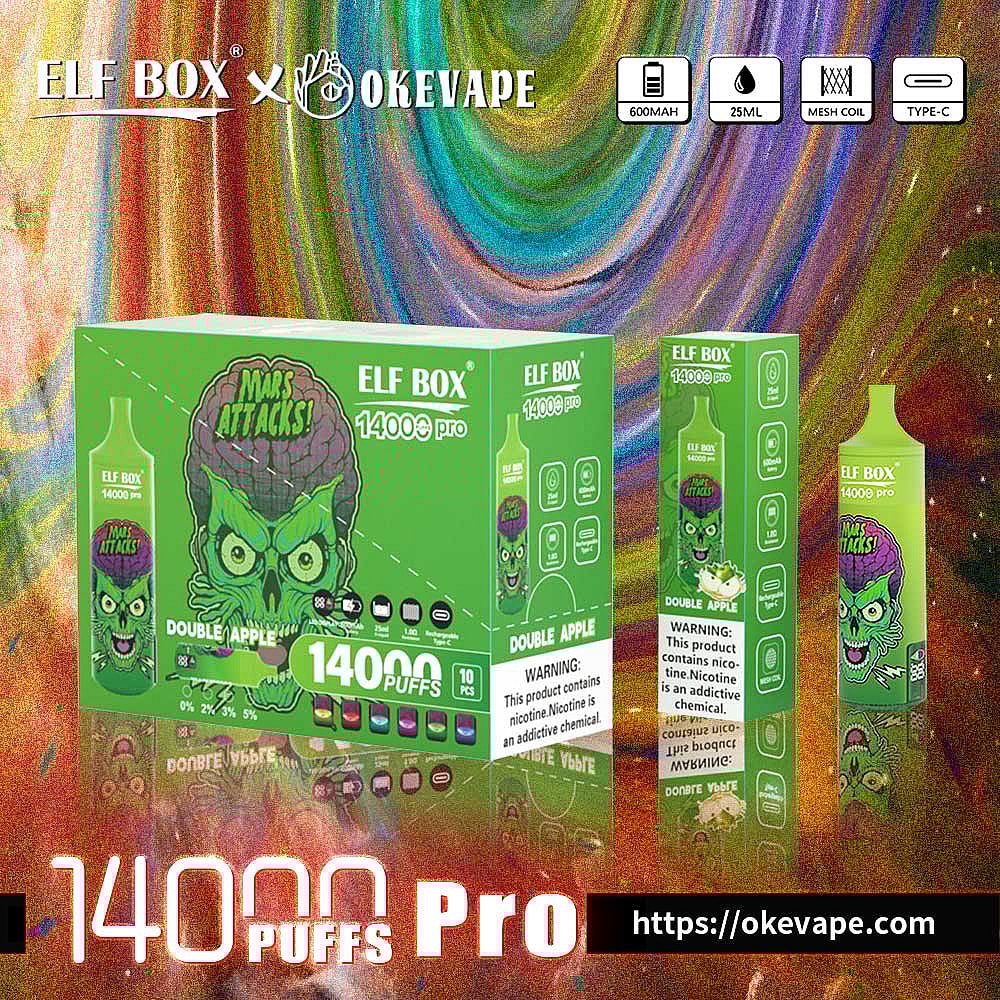 Elf Box Rgb 14000 Pro Puffs Wholesale Disposable Vape