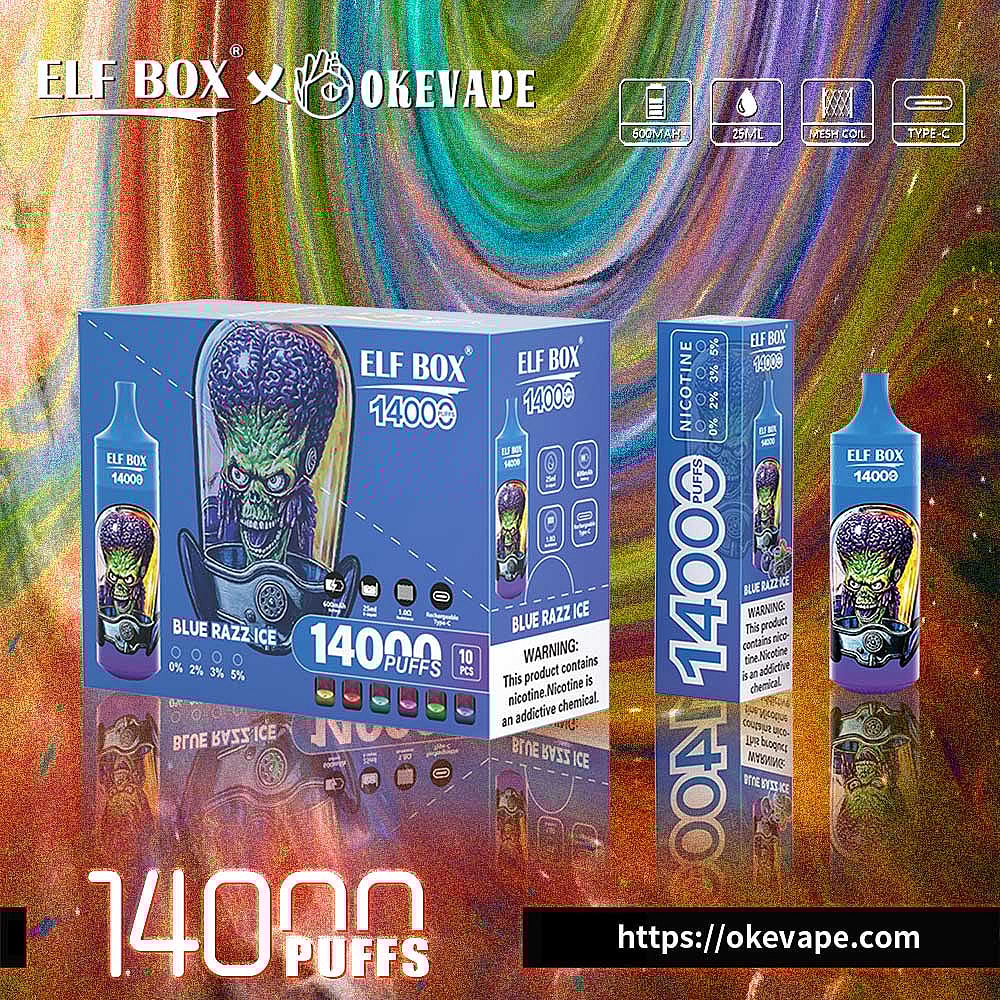 Elf Box 14000 Puffs Wholesale Disposable Vape