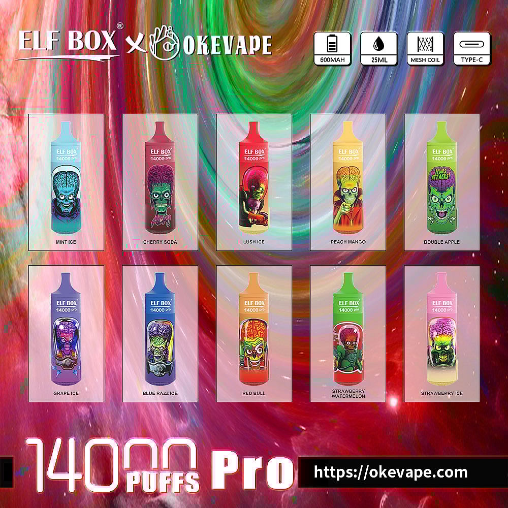 Elf Box Rgb 14000 Pro Puffs Wholesale Disposable Vape