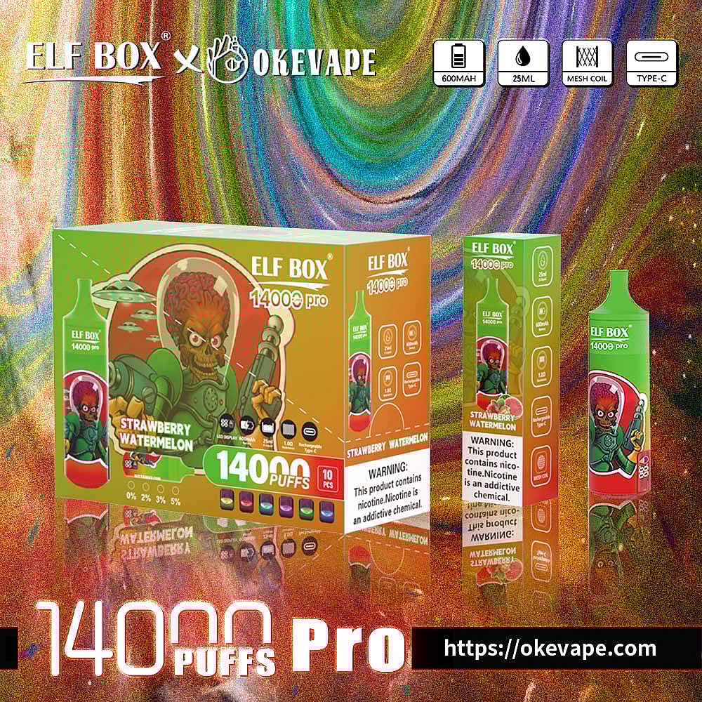 Elf Box Rgb 14000 Pro Puffs Wholesale Disposable Vape