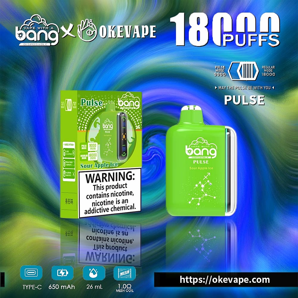 Bang Pulse 18000 Puffs Wholesale Disposable Vape