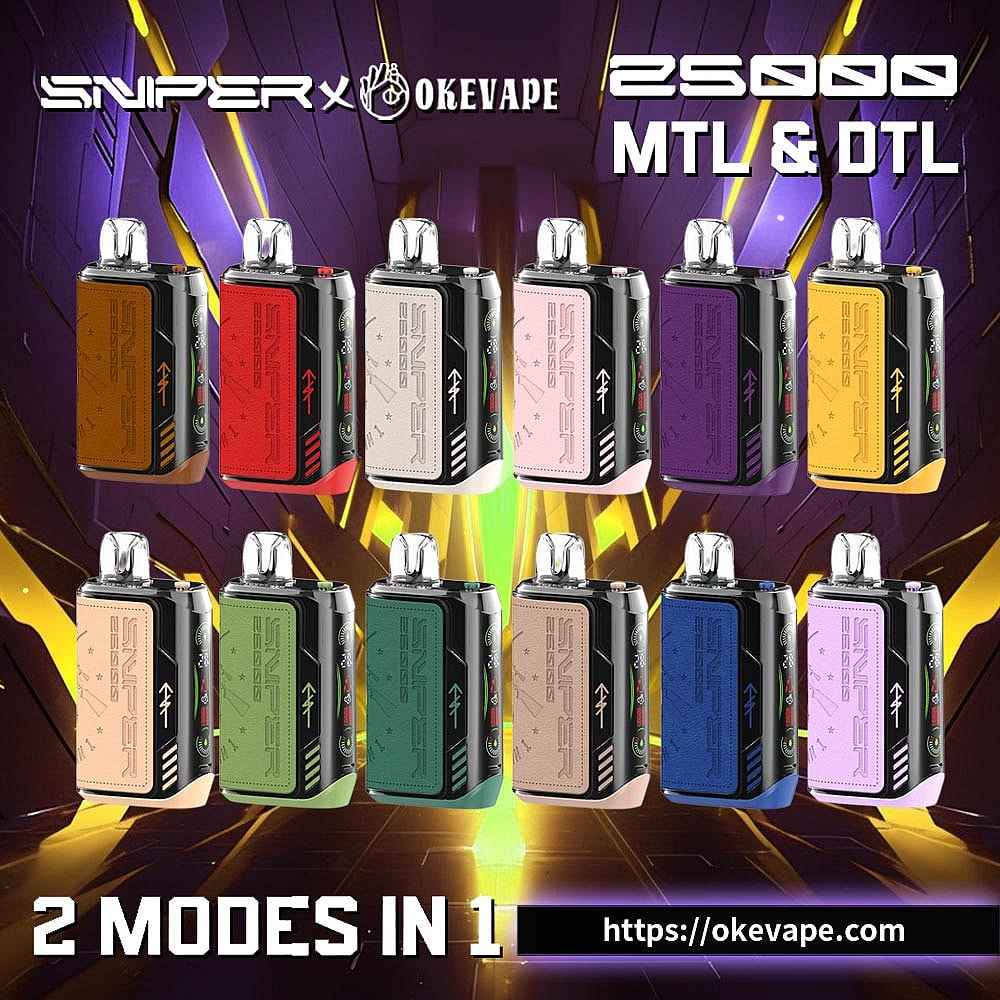 VAPMOD SNIPER 25000 Puffs Wholesale Disposable Vape