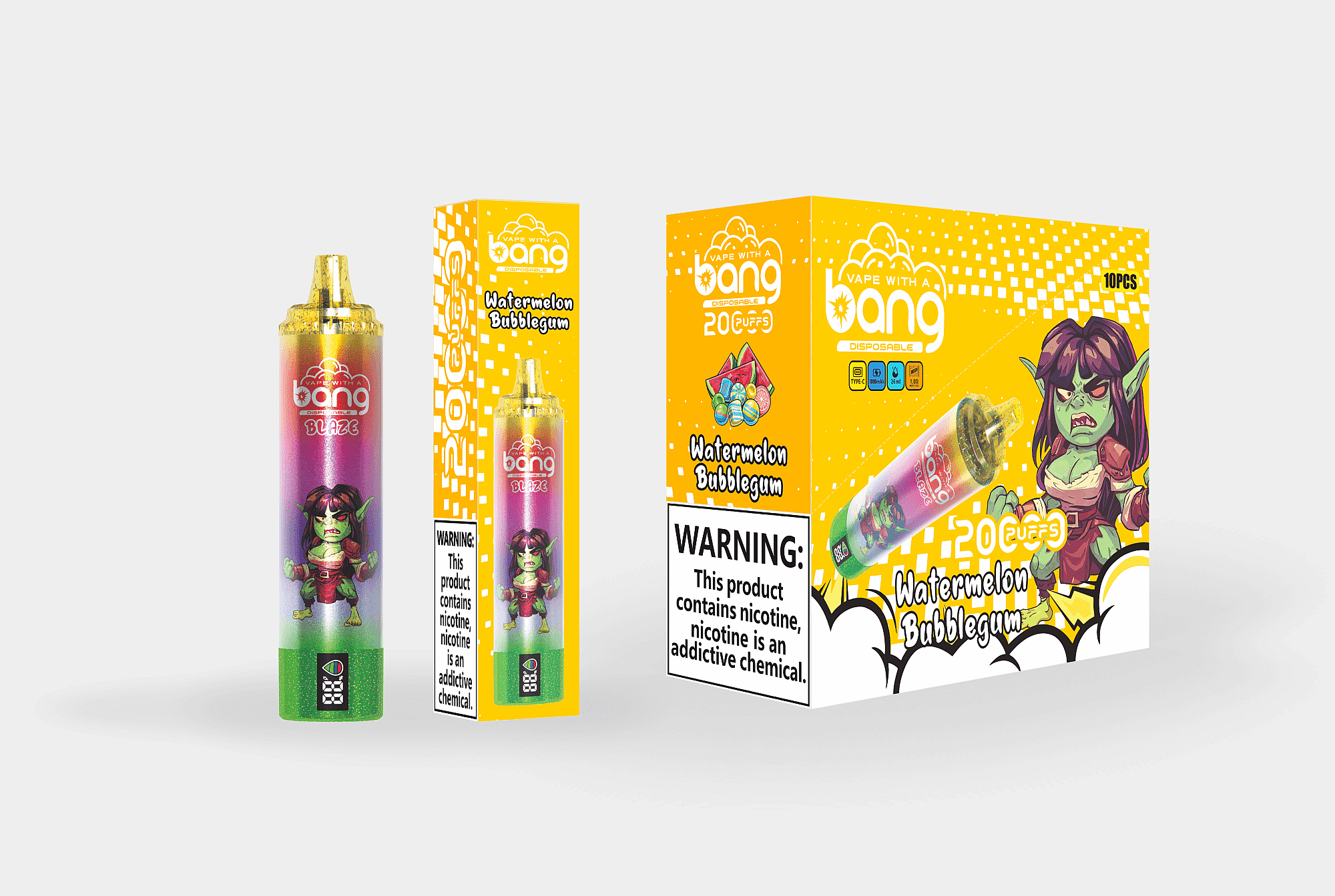Bang Tornado 20000 Puffs Wholesale Disposable Vape