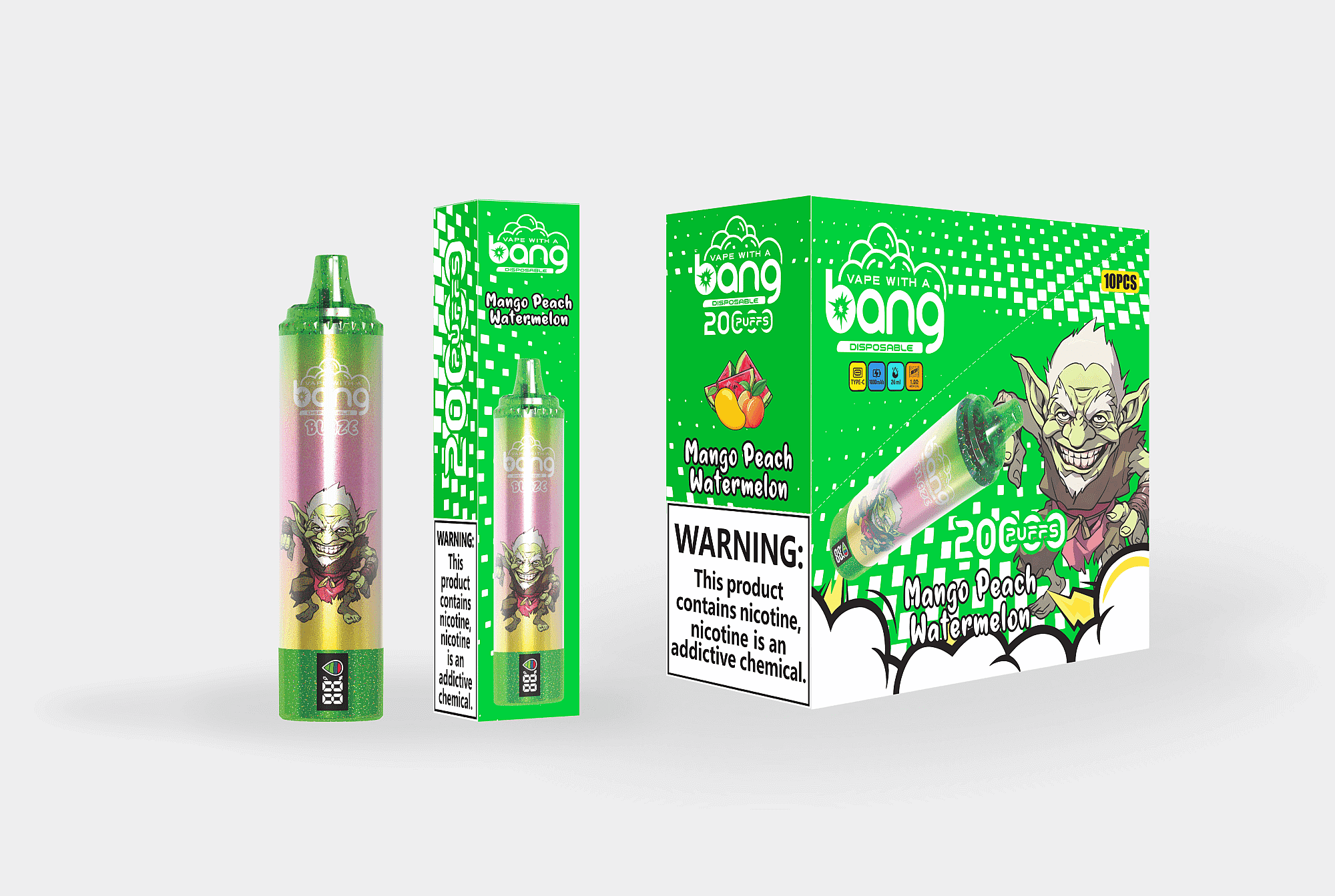 Bang Tornado 20000 Puffs Wholesale Disposable Vape